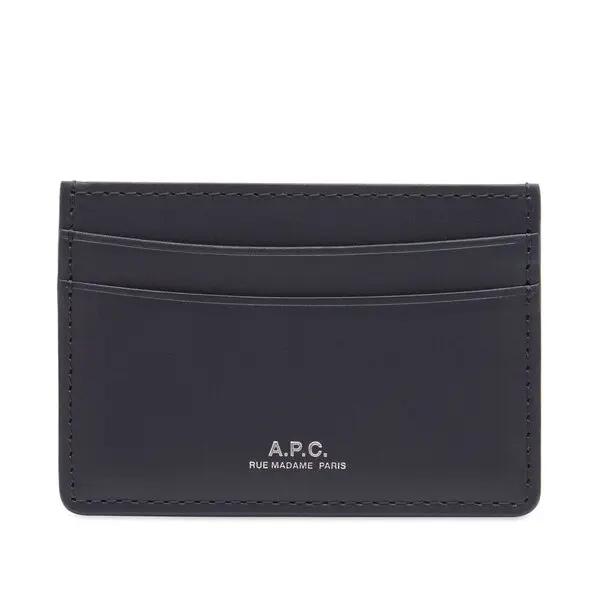 A.p.c. Andre Card Holder - Dark Navy