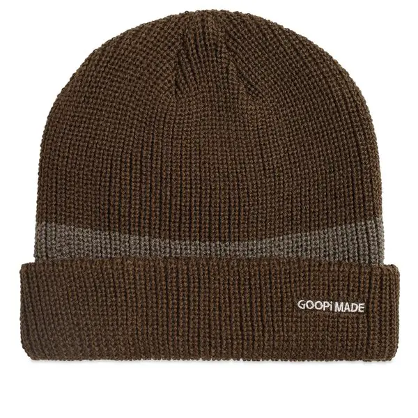 GOOPIMADE Mb-7 Softbox Patchwork Beanie - Moss