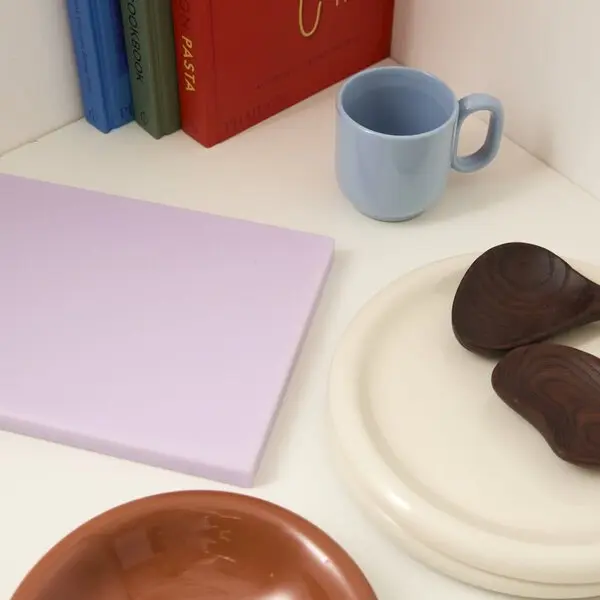 HAY Slice Chopping Board Medium - Lavender