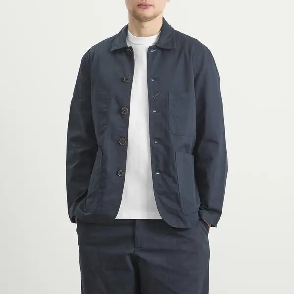 Universal Works Bakers Jacket - Navy
