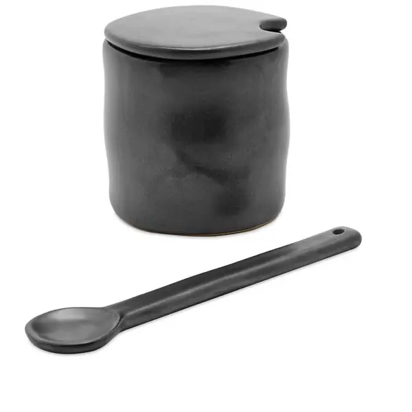 FERM LIVING Flow Jar With Spoon