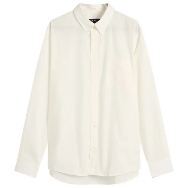 A.p.c. Eduoard Logo Button Down Shirt