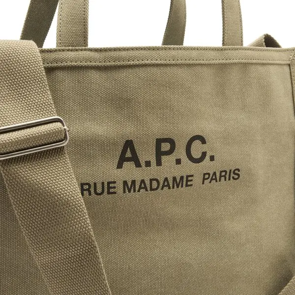 A.p.c. Recuperation Heavy Canvas Tote Bag