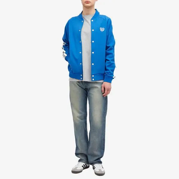 Human Made Track Jacket In Blue - 70% Off | Editorialist