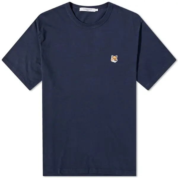 Maison Kitsuné Fox Head Patch Classic T-shirt