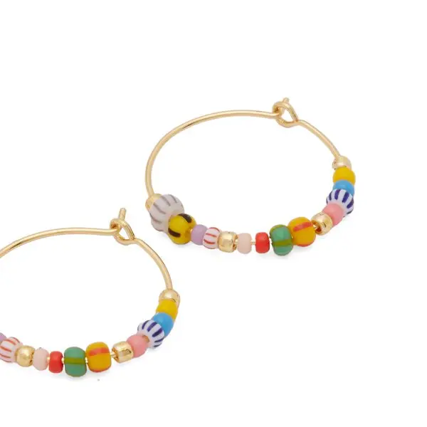 Anni Lu Golden Alaia Hoop Earrings