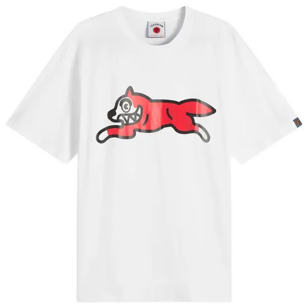ICECREAM Running Dog T-shirt - White