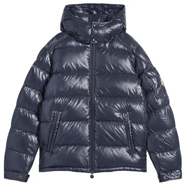 Moncler Maya Down Jacket - Navy | Editorialist