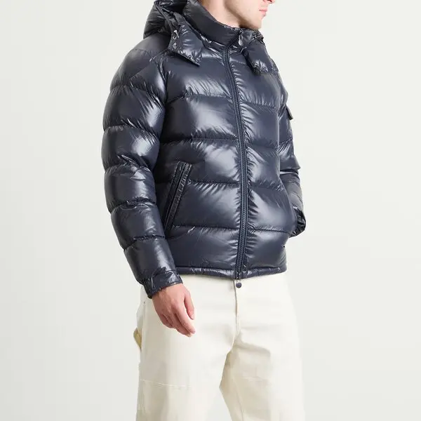 Moncler Maya Down Jacket - Navy | Editorialist