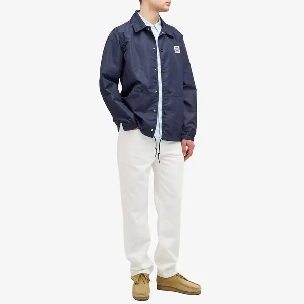 A.P.C. Aleski Coach Jacket In Navy - 55% Off | Editorialist