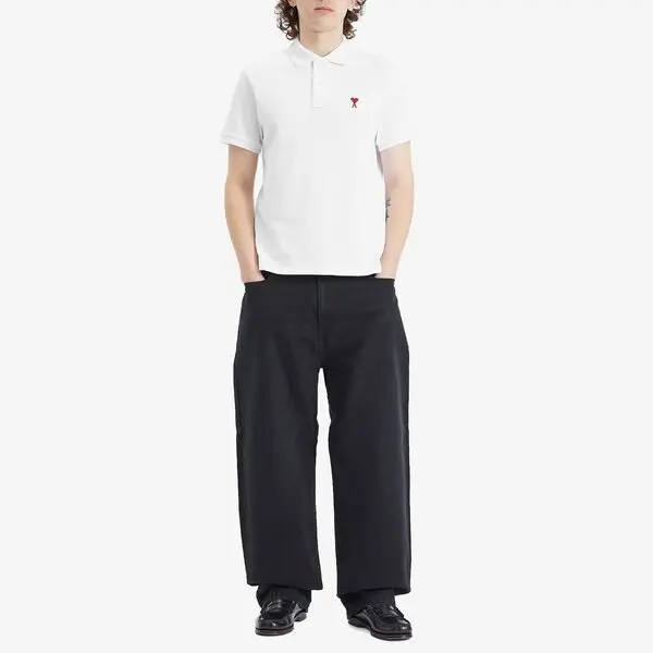 AMI Paris A Heart Polo