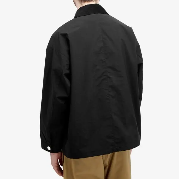 Danton Nylon Coverall Jacket In Black - 45% Off | Editorialist