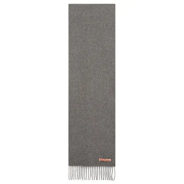 Acne Studios Canada Skinny New Scarf - Grey Melange