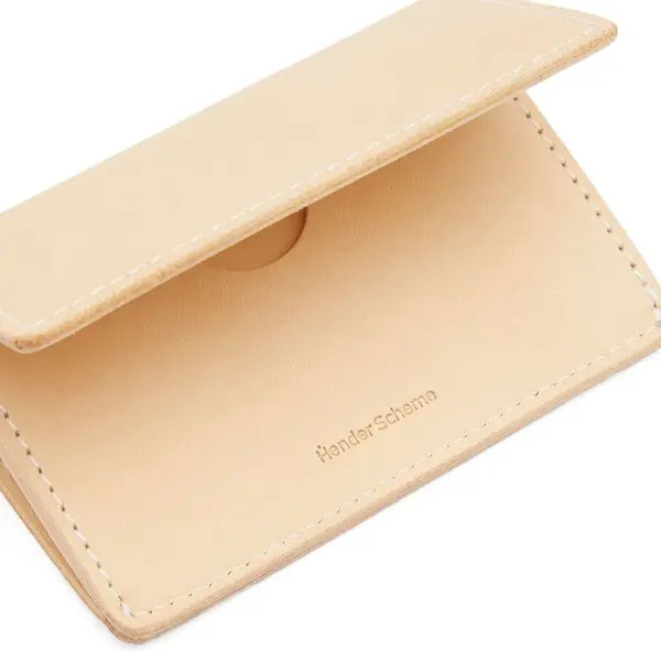 HENDER SCHEME Folded Card Case - Natural
