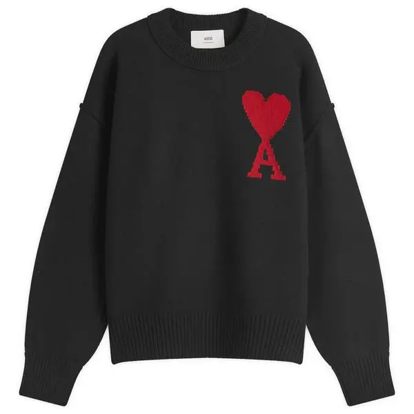 Ami Adc Crew Knit Sweater