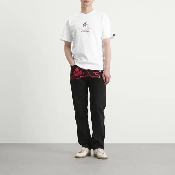 ICECREAM Running Dog Denim Jeans - Black