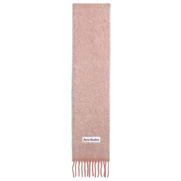 Acne Studios Vally Solid Scarf - Dusty Pink