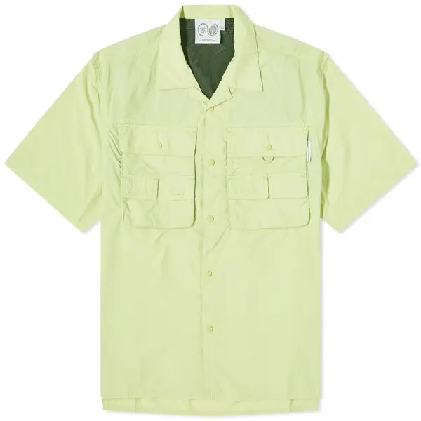 PURPLE MOUNTAIN OBSERVATORY Short Sleeve Trail Shirt - Lime