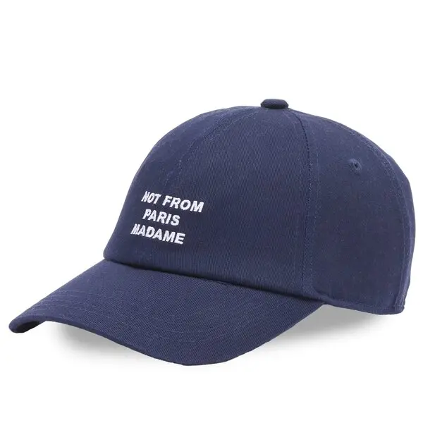 Drole De Monsieur Slogan Logo Cap - Navy