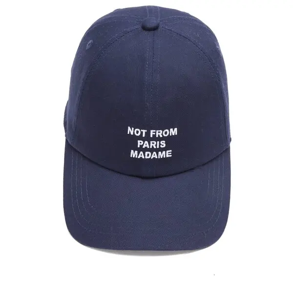 Drole De Monsieur Slogan Logo Cap - Navy