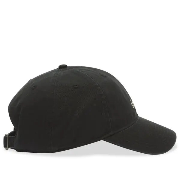 FORET Hawk Washed Cap - Black