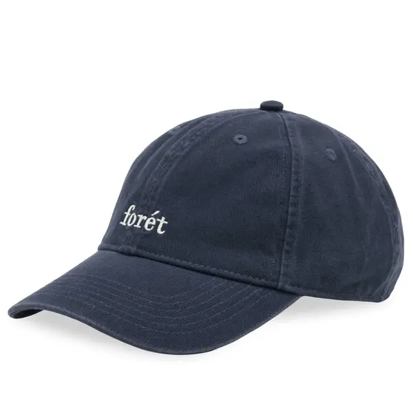 FORET Hawk Washed Cap - Navy