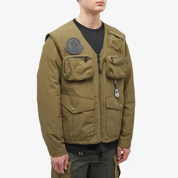 Moncler Genius X Pharrell Williams Maple Jacket - Khaki | Editorialist