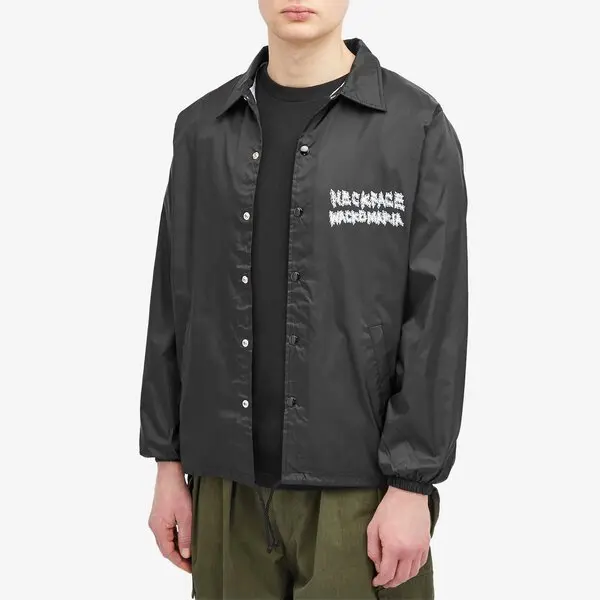 Wacko Maria X Neckface Coach Jacket In Black - 40% Off | Editorialist