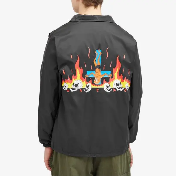 WACKO MARIA NECK FACE COACH JACKET