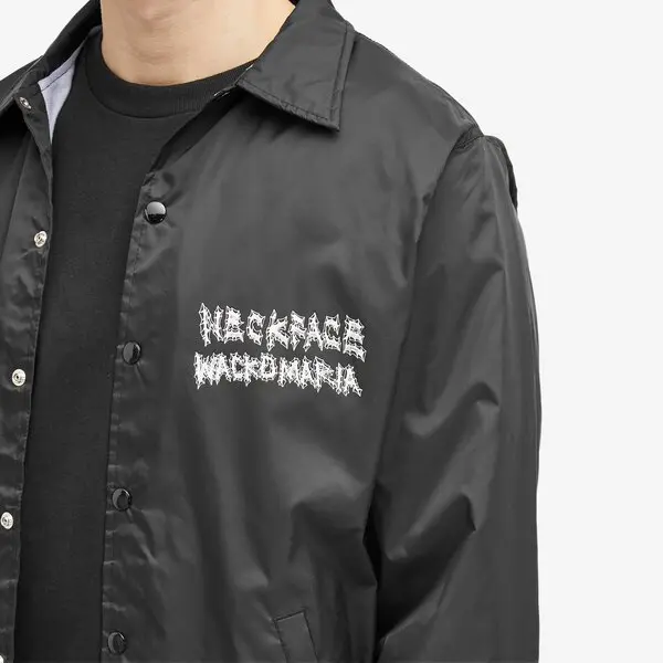 Wacko Maria X Neckface Coach Jacket In Black - 40% Off | Editorialist