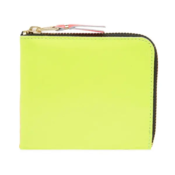 COMME DES GARCONS SAS (EUR) Comme Des Garçons Sa3100sf Super Fluo Wallet - Yellow/orange