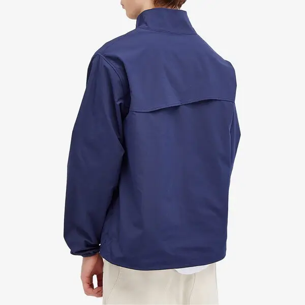 Dime Trail Windbreaker Jacket In Navy - 50% Off | Editorialist