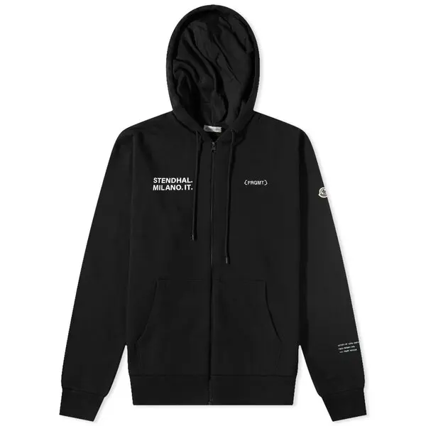 Moncler Genius X Fragment Zip Up Hoody - Black | Editorialist