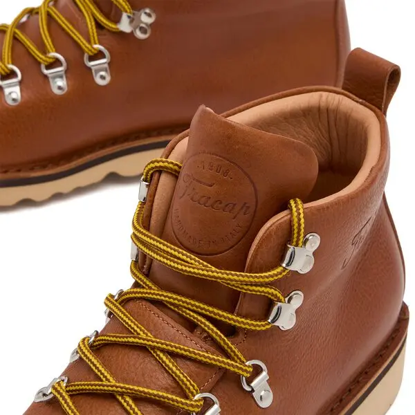 Fracap Scarponcino Boots With Vibram Sole - Cognac  display picture 2