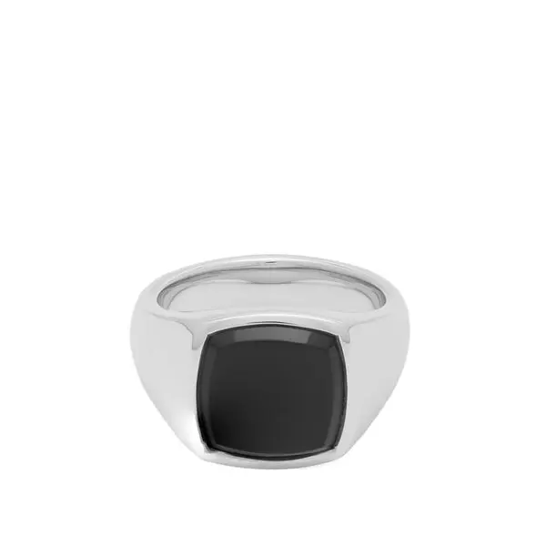 Tom Wood Kay Ring - Polished Onyx