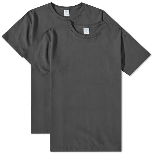 Velva Sheen 2 Pack Plain T-shirt