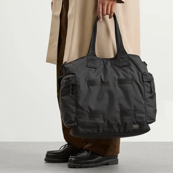 PORTER-YOSHIDA & CO Force 2-way Tote Bag - Black