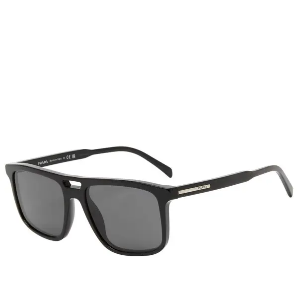 Prada A22s Sunglasses - Black/dark Grey
