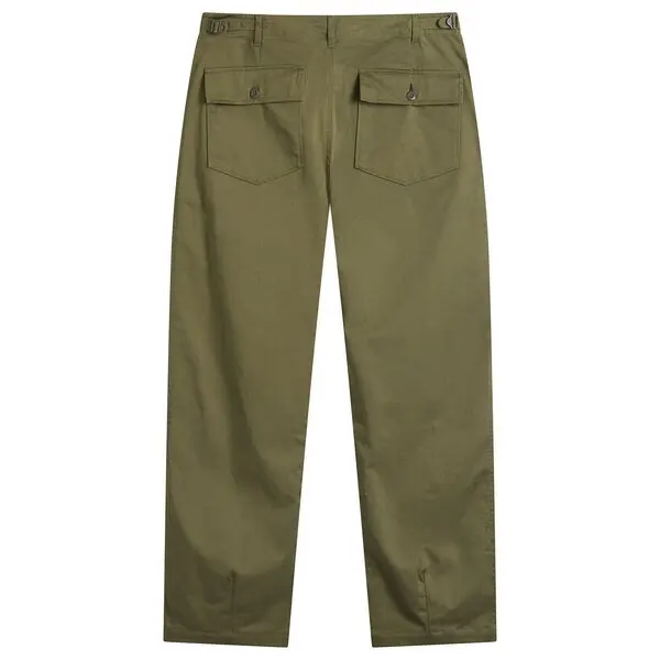 Universal Works Twill Fatigue Pants - Light Olive