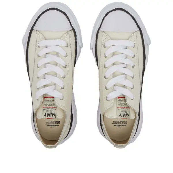 Mihara Yasuhiro Peterson 23 Low Leather Sneakers - White