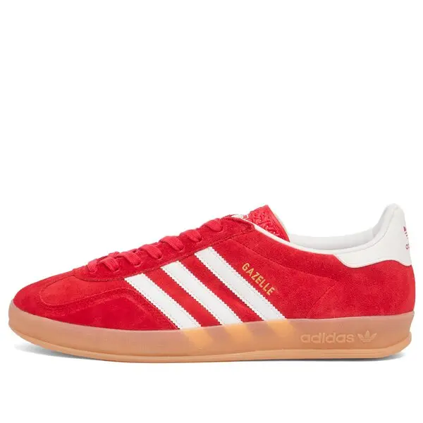 Adidas Gazelle Indoor Sneaker - Better Scarlet/white/gum
