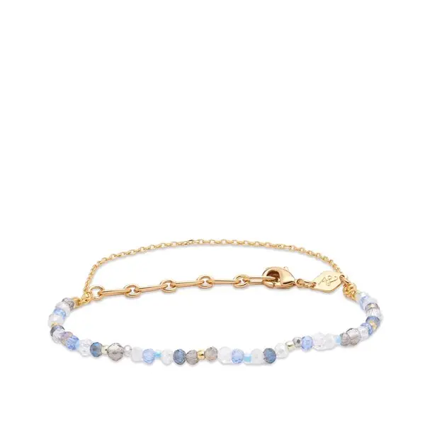 Anni Lu Silver Lining Beaded Bracelet - Blue/gold