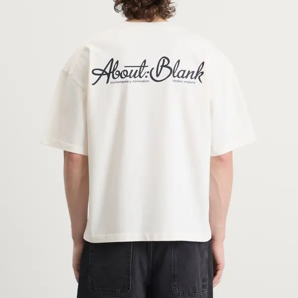 ABOUT:BLANK Banner Logo T-shirt