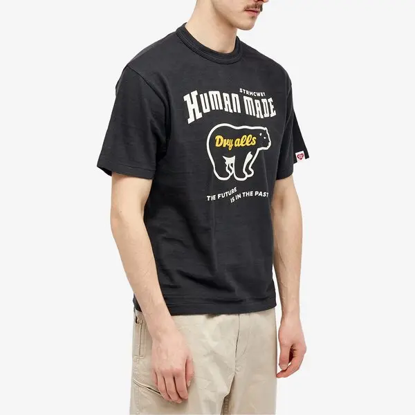 Human Made Polar Bear T-Shirt In Black - 40% Off | Editorialist