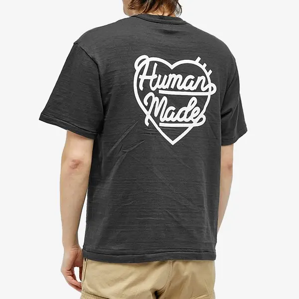 Human Made Heart Badge T-Shirt In Black - 65% Off | Editorialist