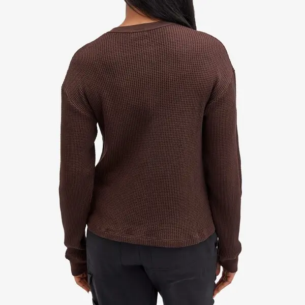 Donni. Thermal Henley Top