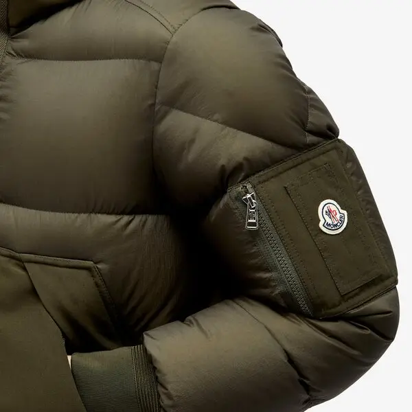 Moncler Kjerag Lightweight Crinkle Jacket In Brown - 35% Off