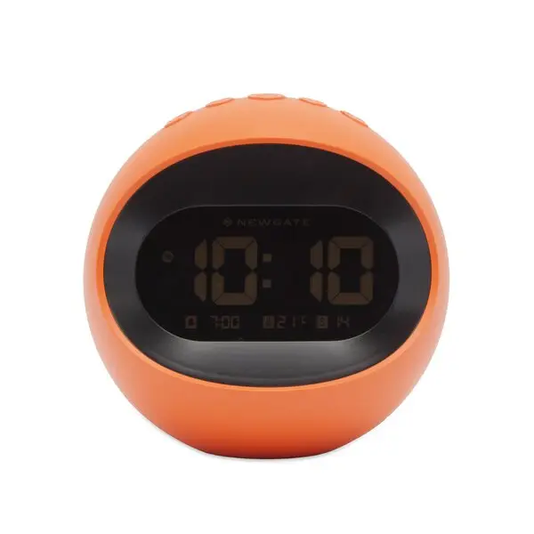 Newgate Clocks Centre Of Earth Led Alarm Clock In Orange 24% Off