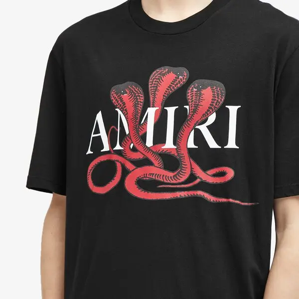 Amiri Cny Snake T-Shirt In Black/Red - 70% Off | Editorialist