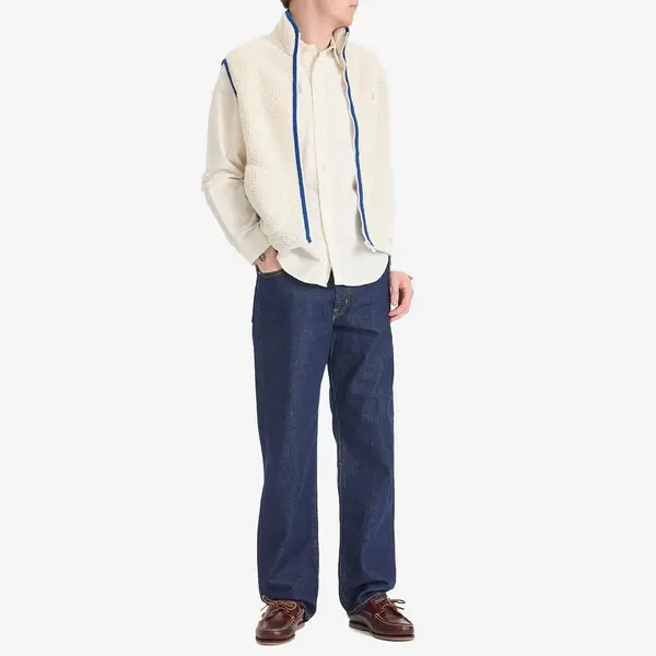 DRAKE'S Boucle Wool Fleece Vest